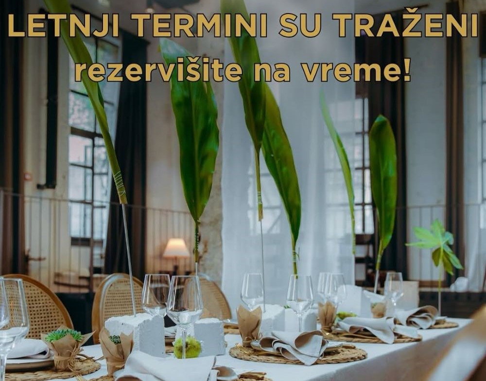 Planirate događaj ili proslavu ovog leta? Fabrika Events vam poručuje ...